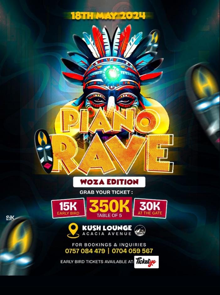 Piano Rave Woza Edition - Ticket Yo